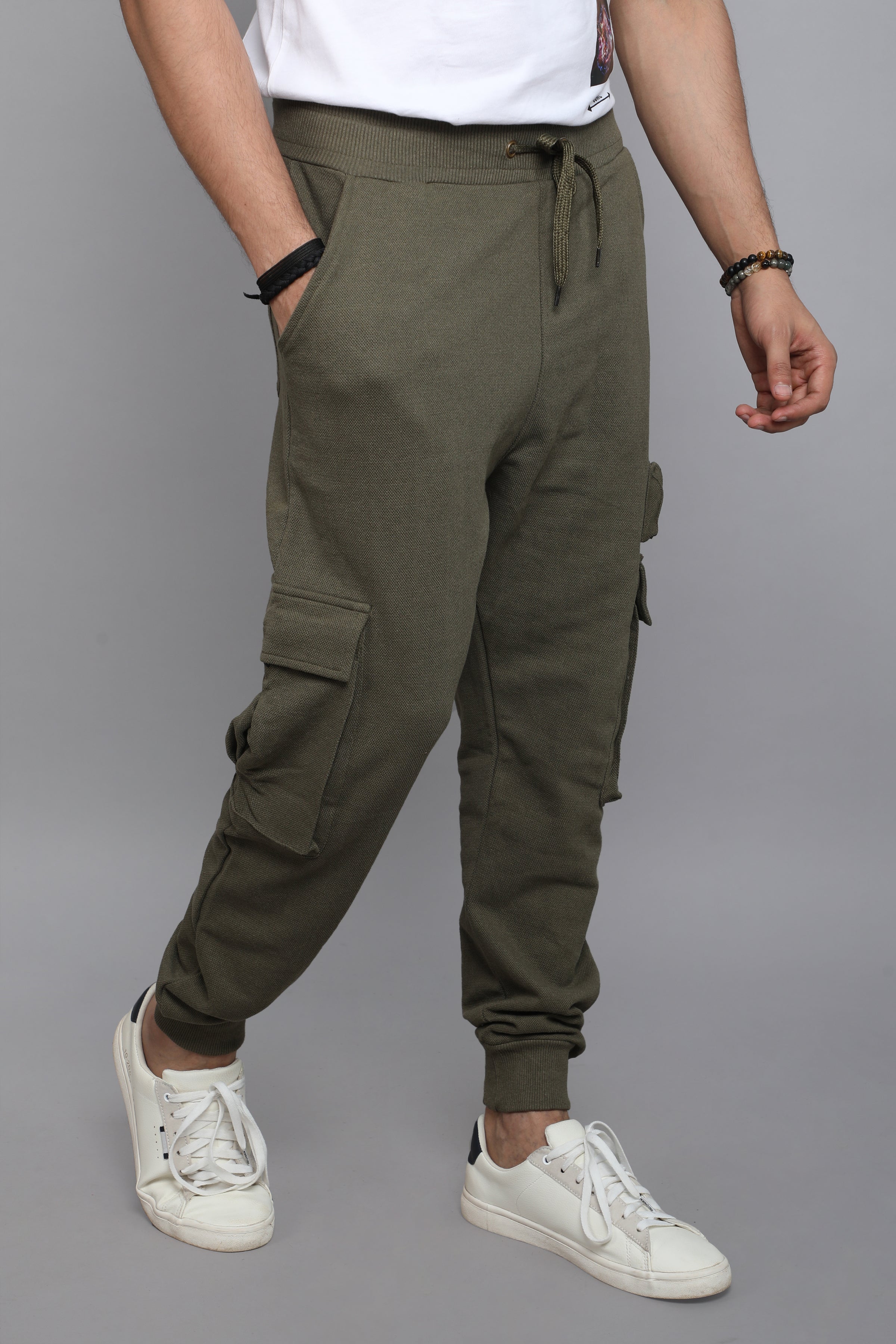 Popcorn Cargo Track Pants – Throwback